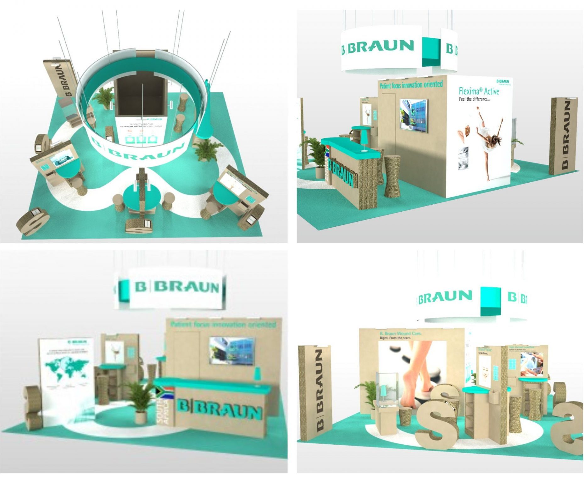 Stands sur-mesure – Plusieurs clients